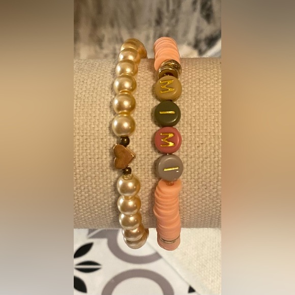 Jewelry | Mimi Alphabet Bracelet Set | Poshmark